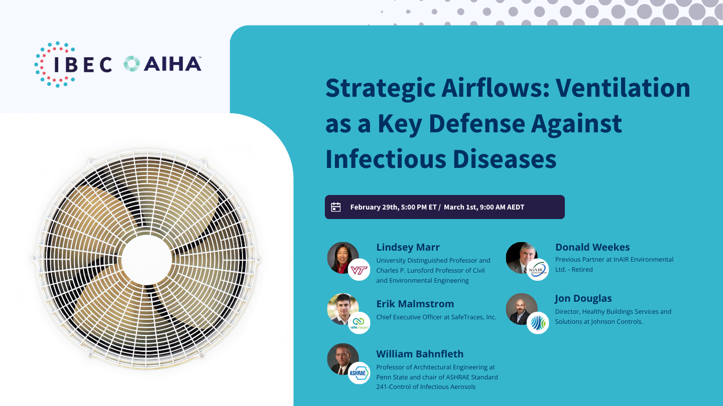 Reducing Indoor Pathogen Transmission | IBEC
